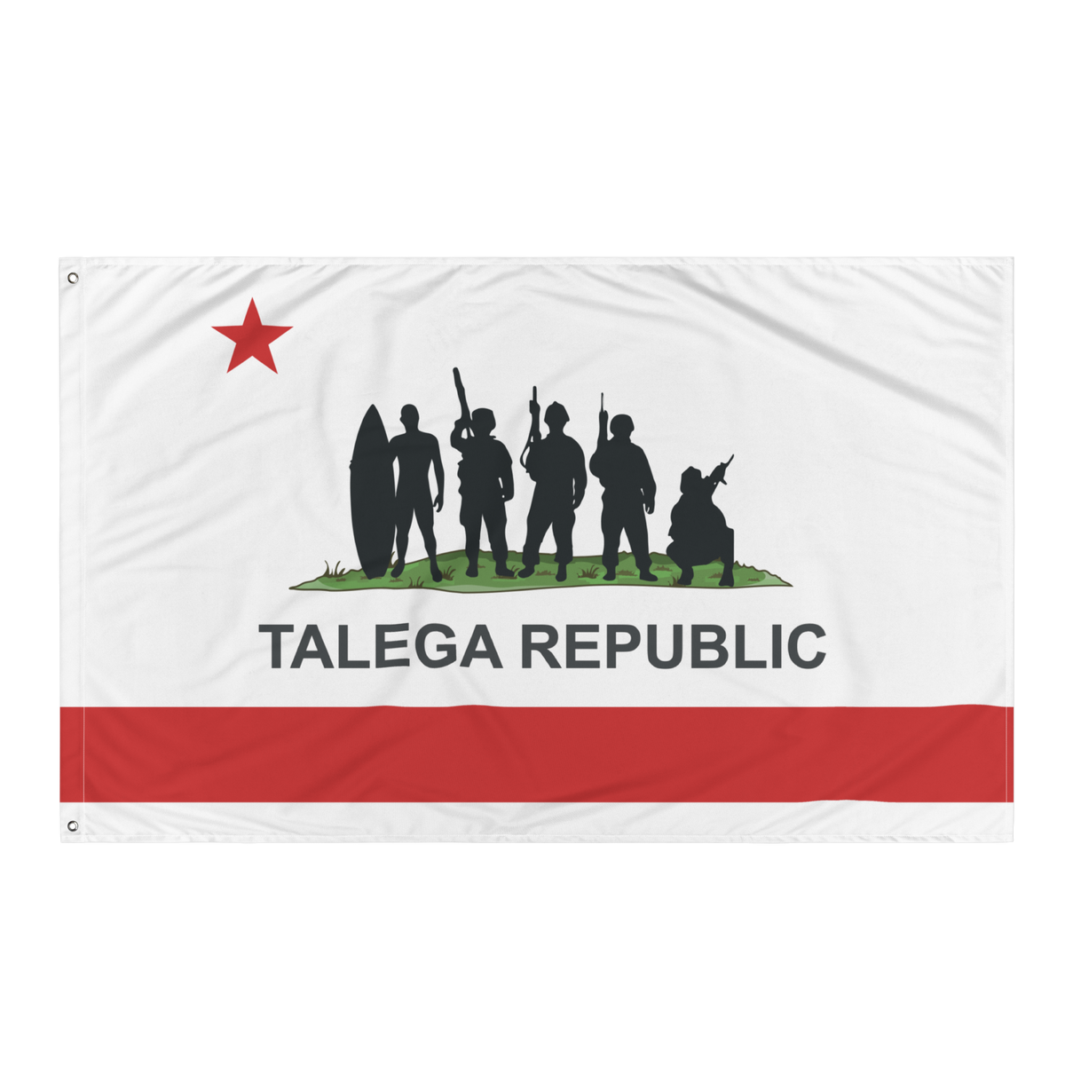 TALEGA REPUBLIC INDOOR FLAG – LARSOC REPUBLIC