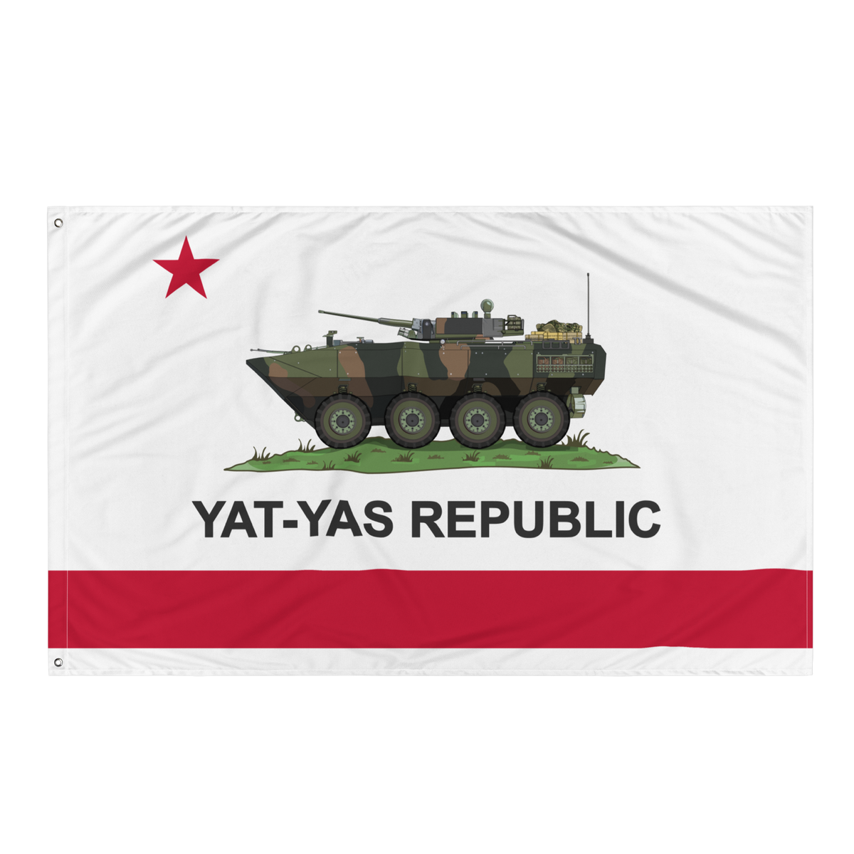 YAT-YAS REPUBLIC ACV-30 INDOOR FLAG – LARSOC REPUBLIC