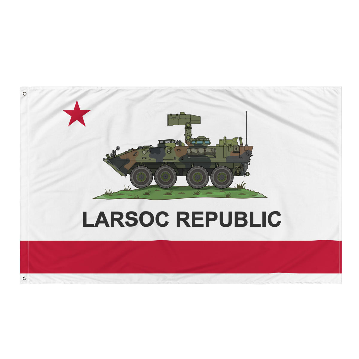 LARSOC REPUBLIC LAV-AT INDOOR FLAG