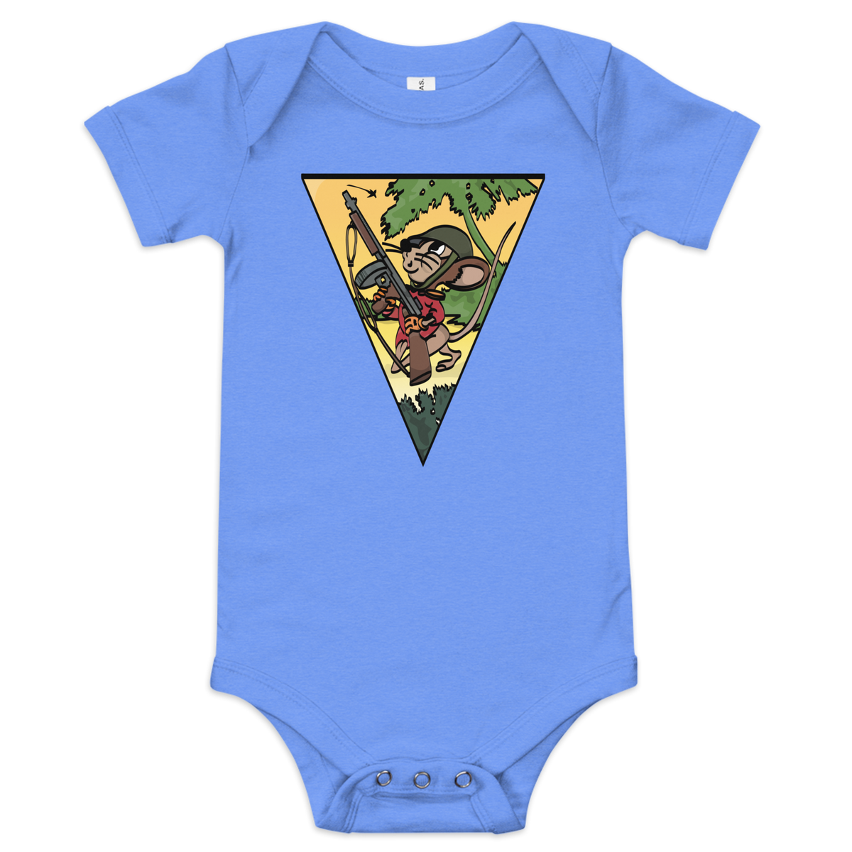 MOUSE BLUE ONESIE – LARSOC REPUBLIC