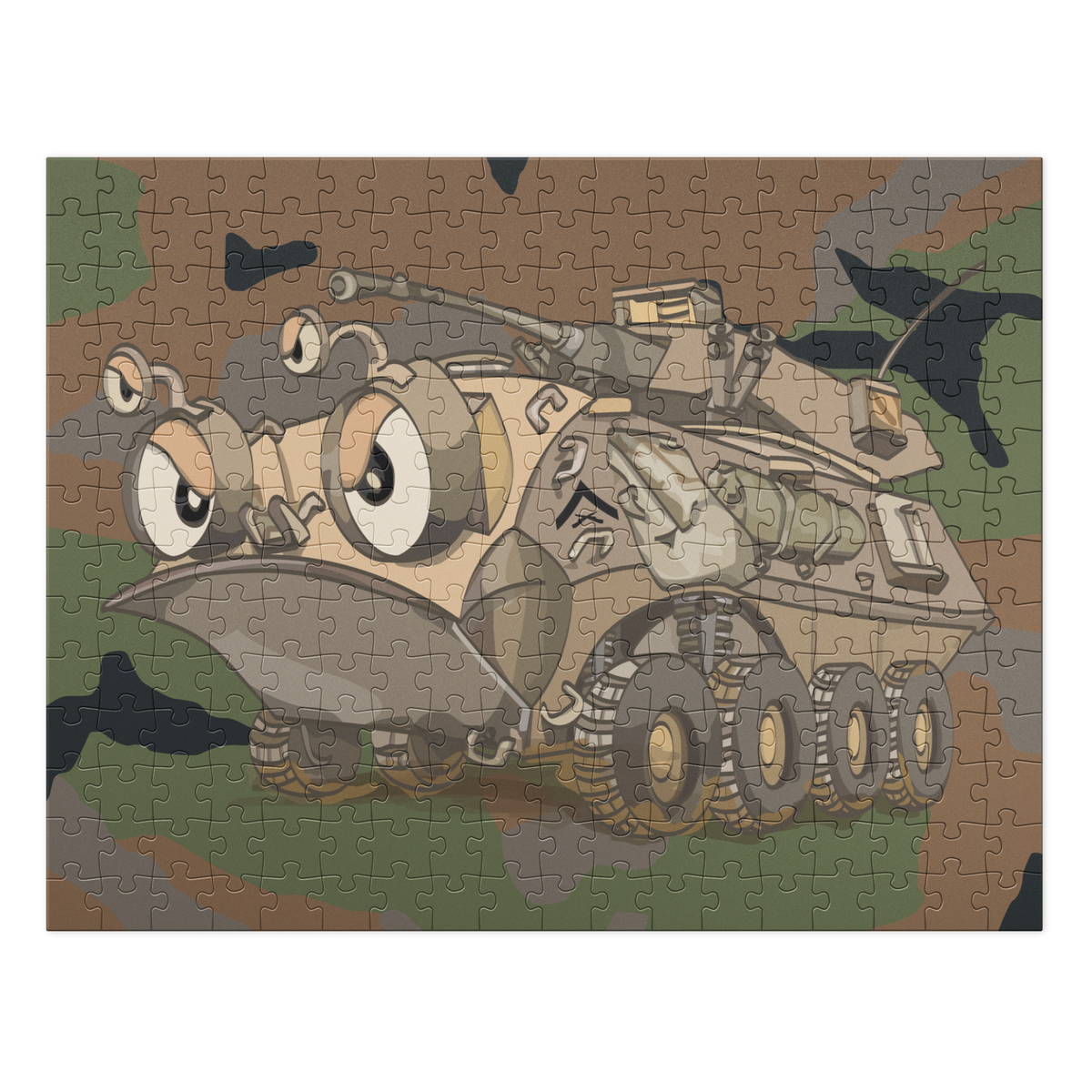SR LCPL LAV-25 PUZZLE w/ TIN – LARSOC REPUBLIC