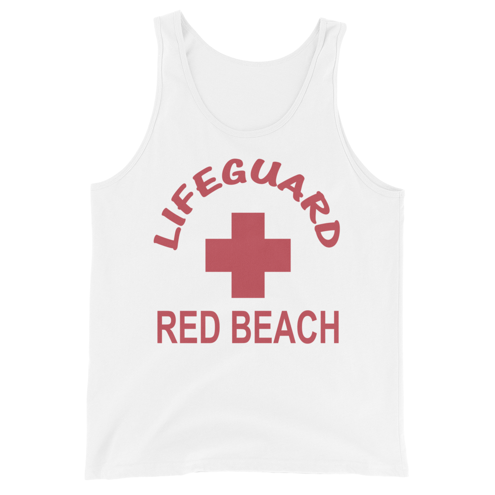 LIFEGUARD: RED BEACH TANK TOP – LARSOC REPUBLIC