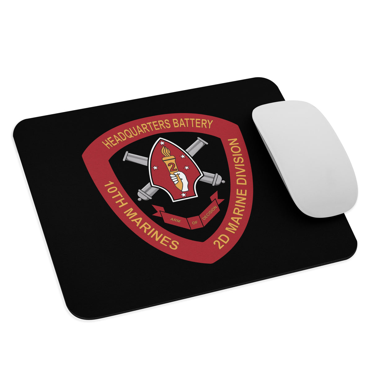 HQ BATTERY 10TH MAR REG MOUSEPAD – LARSOC REPUBLIC