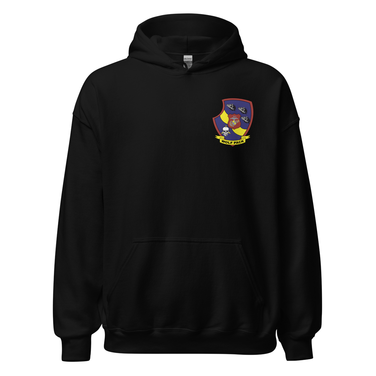 A CO 3D LAR BN BLACK 50/50 HOODIE – LARSOC REPUBLIC