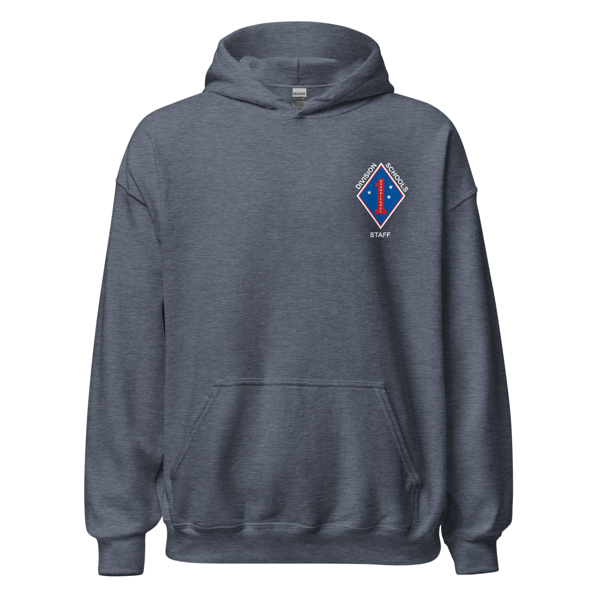 1ST MARDIV SCHOOL STAFF 50/50 HOODIE – LARSOC REPUBLIC