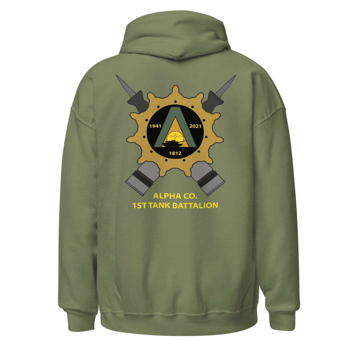 ALPHA CO 1ST TANK BN 50/50 HOODIE – LARSOC REPUBLIC