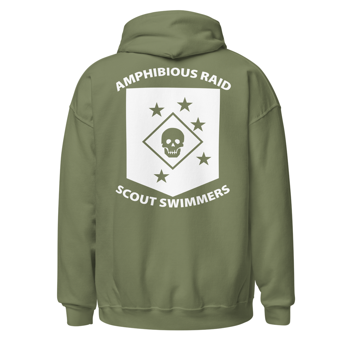 AMPHIBIOUS RAIDS SCOUT SWIMMERS 50/50 HOODIE – LARSOC REPUBLIC
