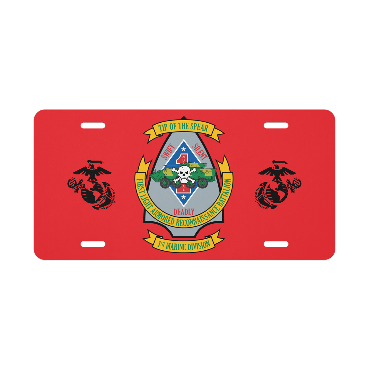 1ST LAR BN DEADLY VANITY PLATE – LARSOC REPUBLIC