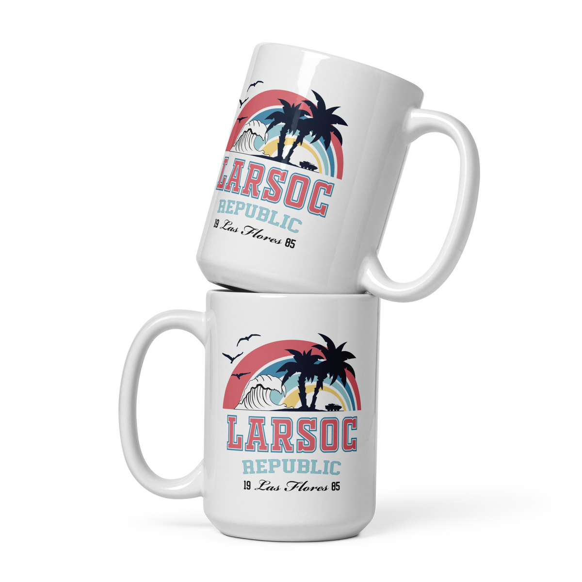 LAS FLORES 85' 15oz MUG – LARSOC REPUBLIC