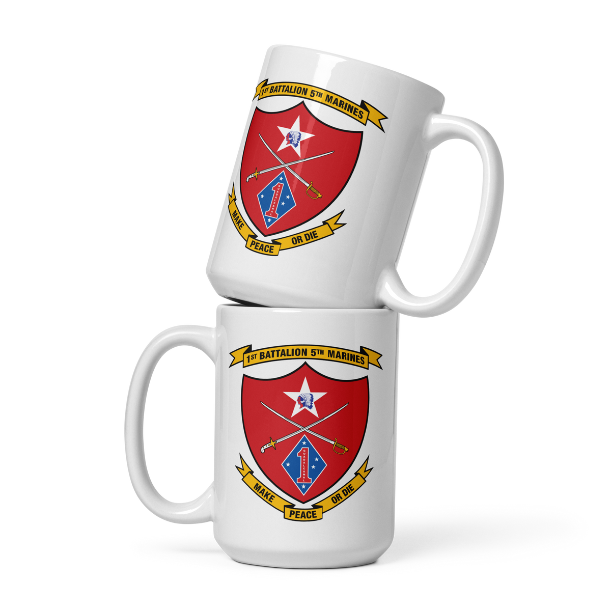 1ST BN 5TH MARINES 15oz MUG – LARSOC REPUBLIC